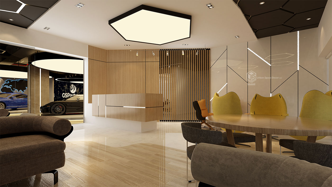 G999 Car Showroom - Urban Space Decor